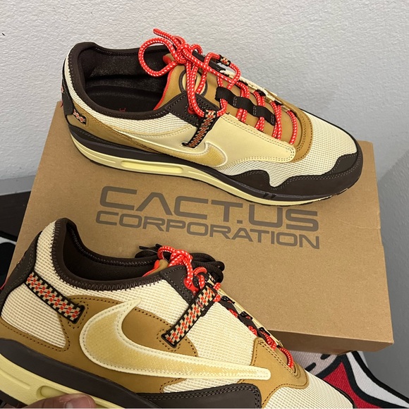 Nike | Shoes | Nike Air Max Travis Scott Catus Jack Baroque Brown ...